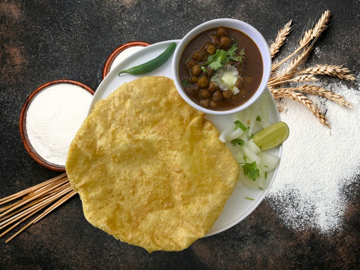Chole Batura: Authentic Flavors of India | Rice & Bread